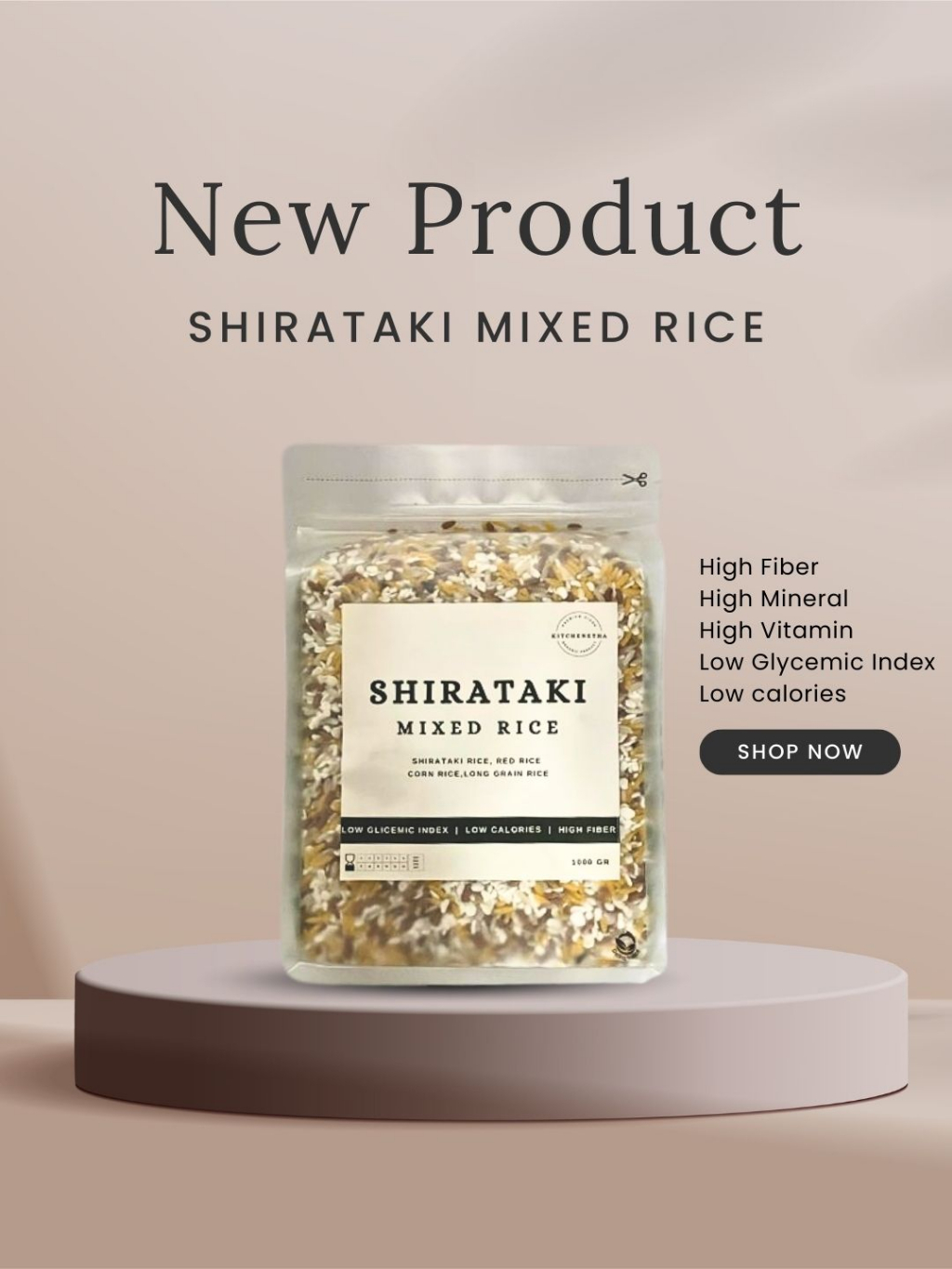 Jual Shirataki Mix Rice 1 Kg (Beras Konjac 1000 gram) | Shopee Indonesia