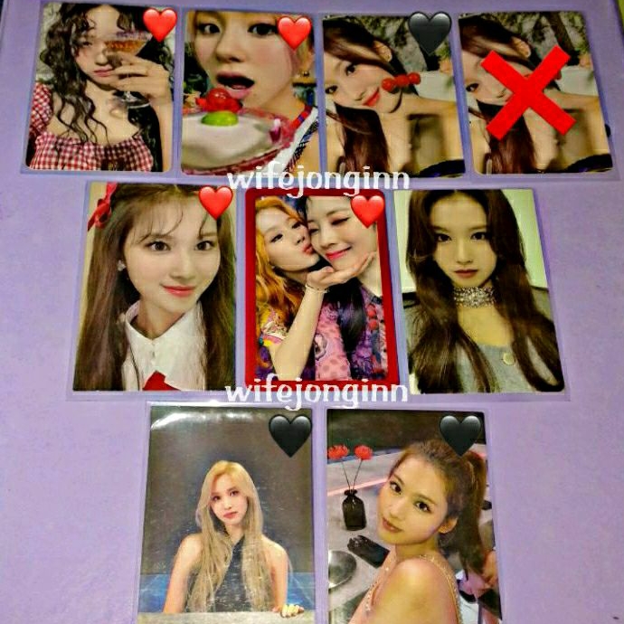 Jual Bundle pc twice migel/mina gelas chae tootbrush sana cherry sana pontip Momo kepang dll ...