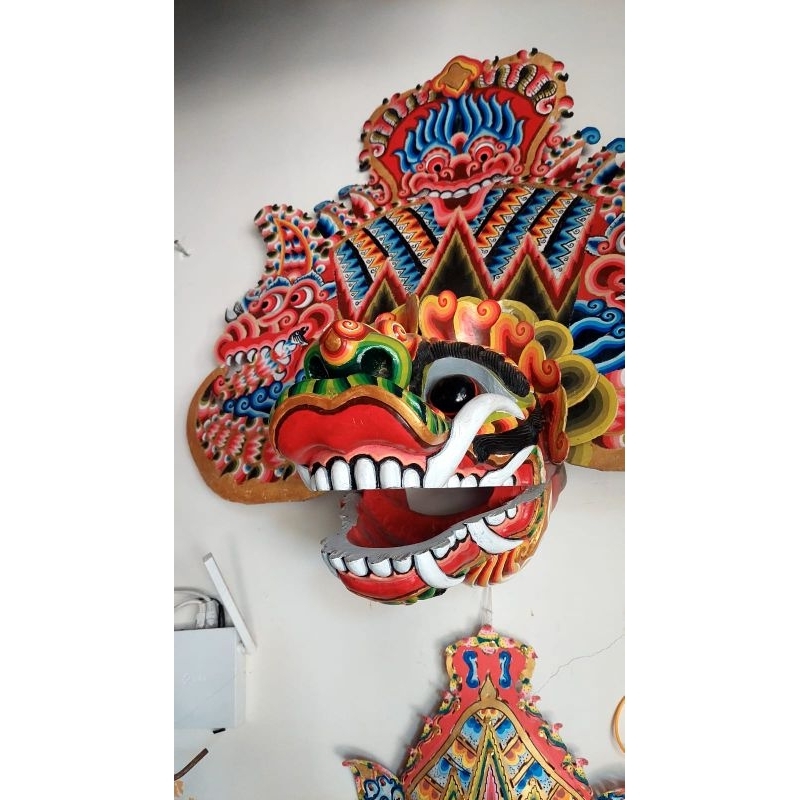 Jual Topeng barongan topeng barong kucing topeng kucingan barongan ...