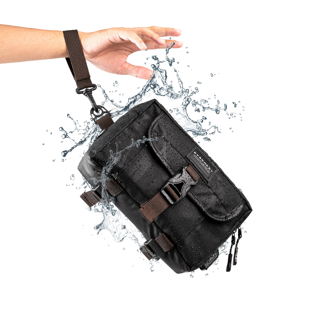 Jual Evernext - Pouch Bag Pria Anti Air Multifungsi 2IN1 Sling Bag ...