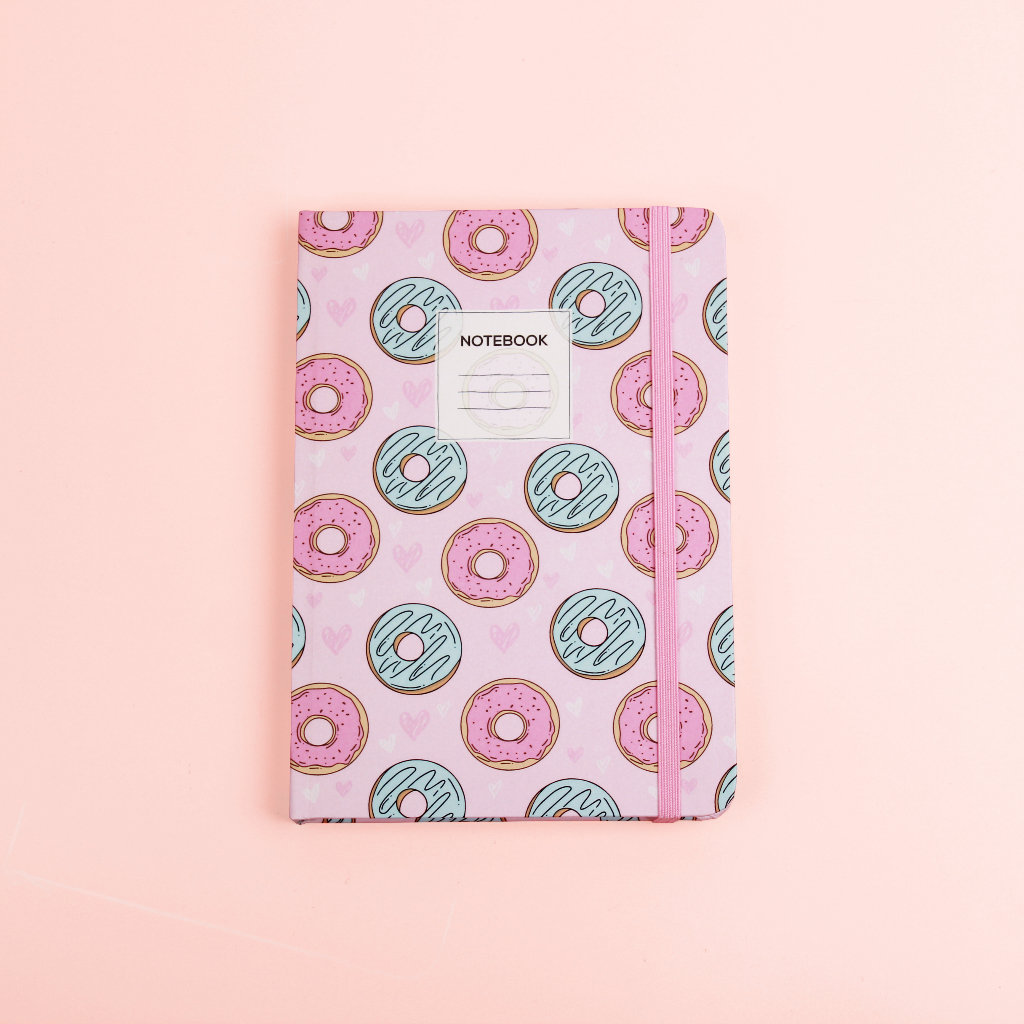 Jual Bukuqu Basic Notebook #Donuts - Planner Notebook Custom - Bullet Journal | Shopee Indonesia