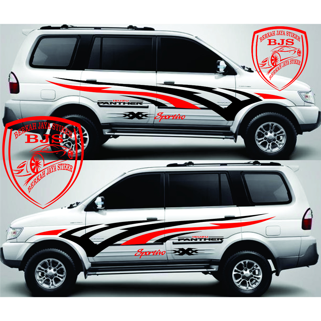 Jual Striping stiker sticker mobil panther stiker list mobil panther ...