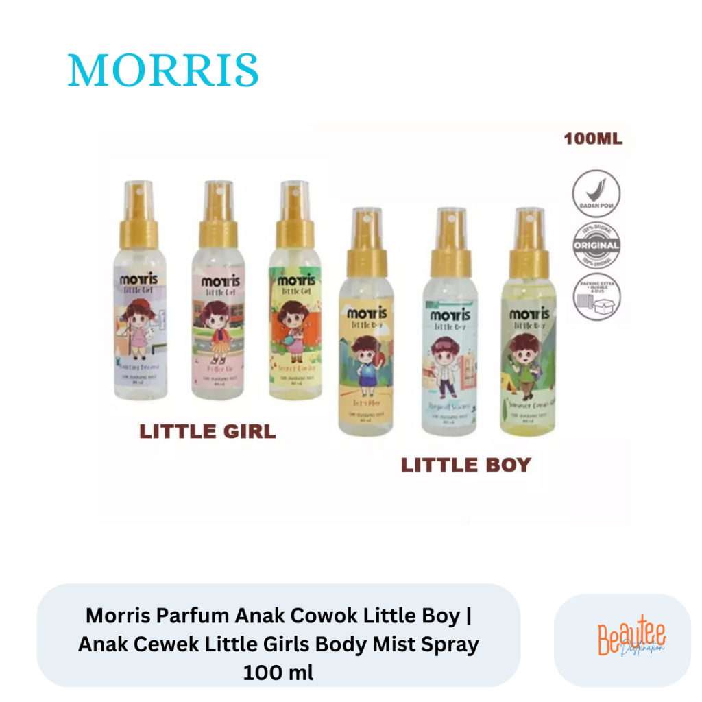 Jual Morris Parfum Anak Cowok Little Boy Fine Fragrance Mist | Morris ...