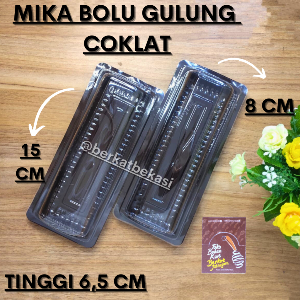 Jual MIKA BOLU GULUNG COKLAT ROLL / 10 PCS | Shopee Indonesia