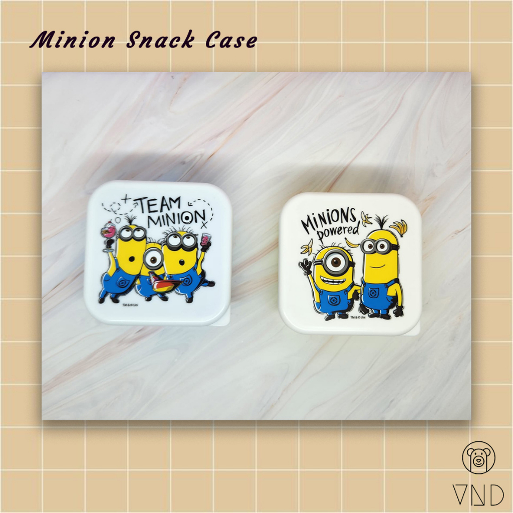 Jual Minion Snack Case Sealed Container/ Bento Box ORI Universal Studio ...