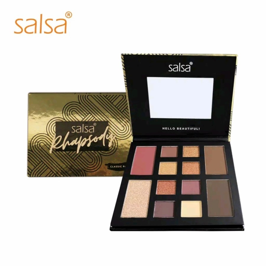 Jual SALSA Rhapsody Amber | Classic Face Palette - Palet Eyeshadow ...
