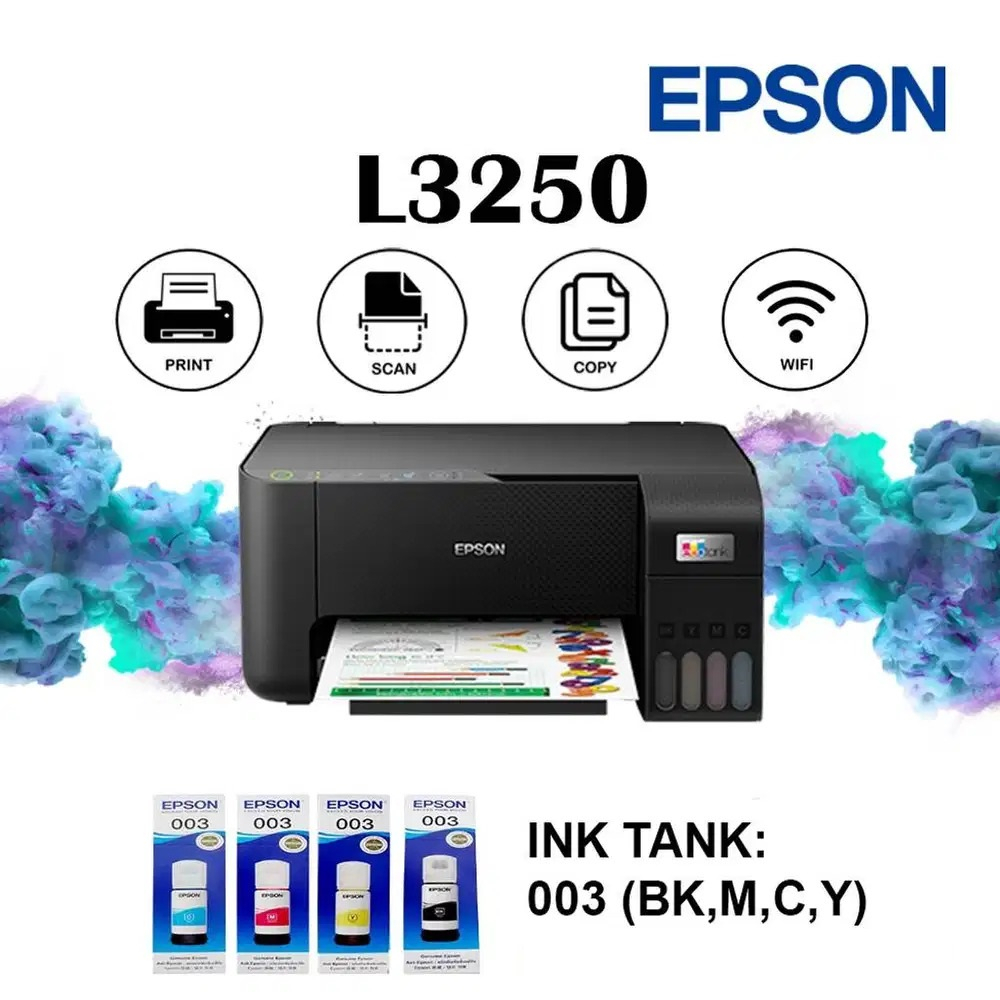 Jual Printer EPSON L3250 (All In One Wireless) | Shopee Indonesia