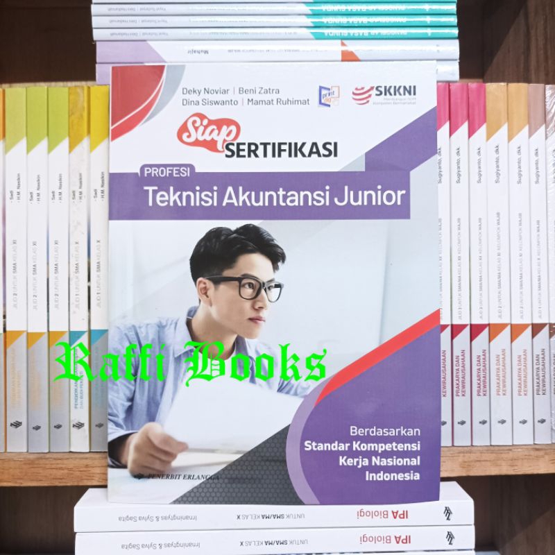 Jual Buku Siap Sertifikasi Profesi Teknik Akuntansi Junior Erlangga/SKKNI | Shopee Indonesia