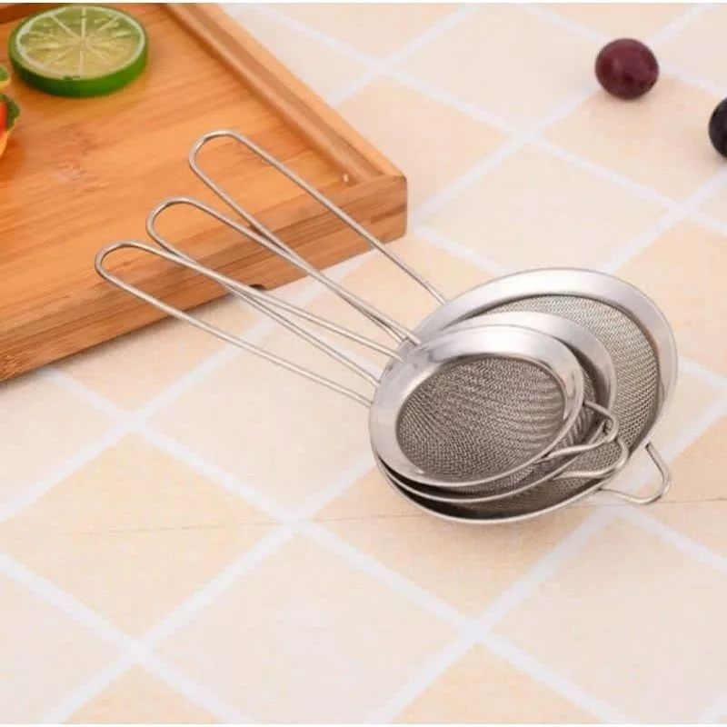 Jual Saringan Stainless Serbaguna/Menyaring Minyak, teh, tepung dll ...