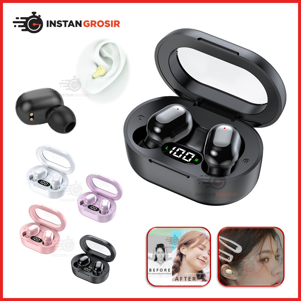 Jual Earbuds E8S TWS Headset Tanpa kabel nyaman digunakan pure bass ...