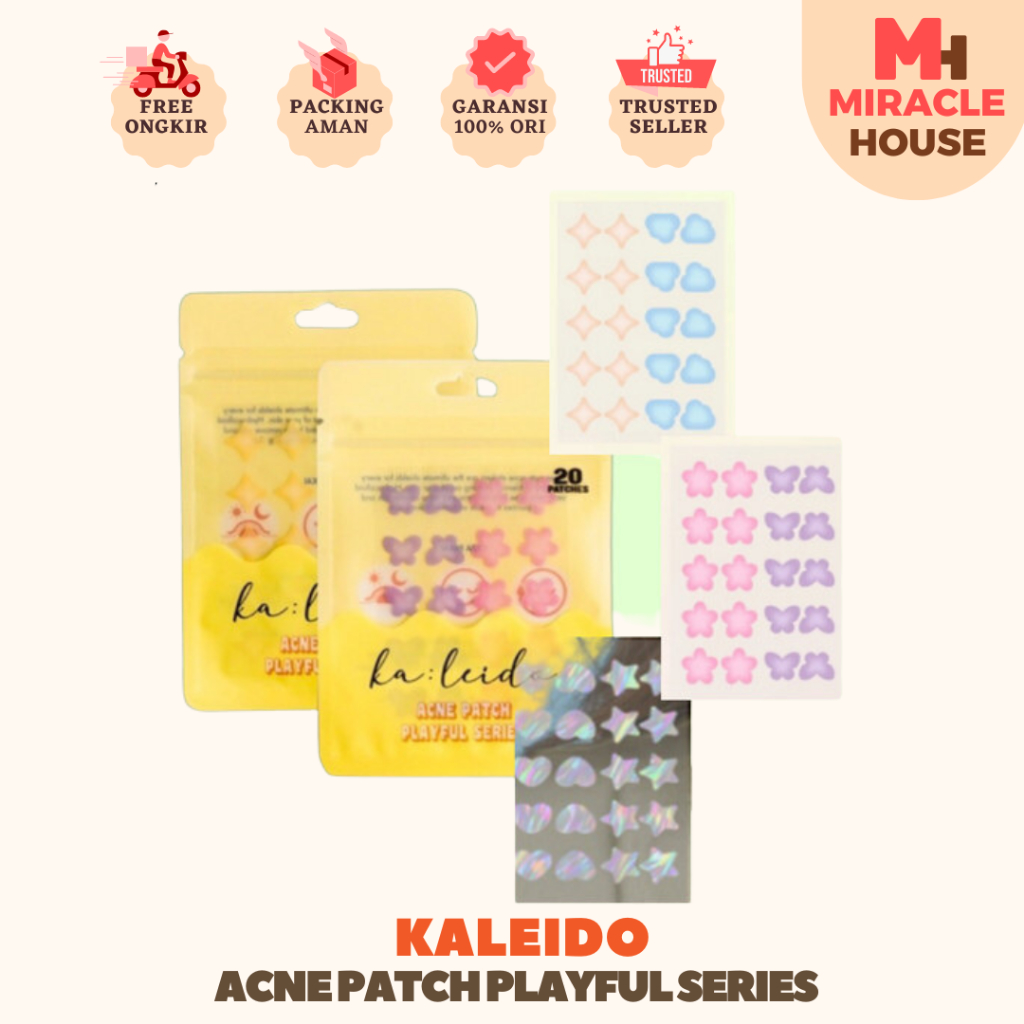 Jual KALEIDO Acne Patch Playful Series - Melindungi Jerawat | Shopee ...
