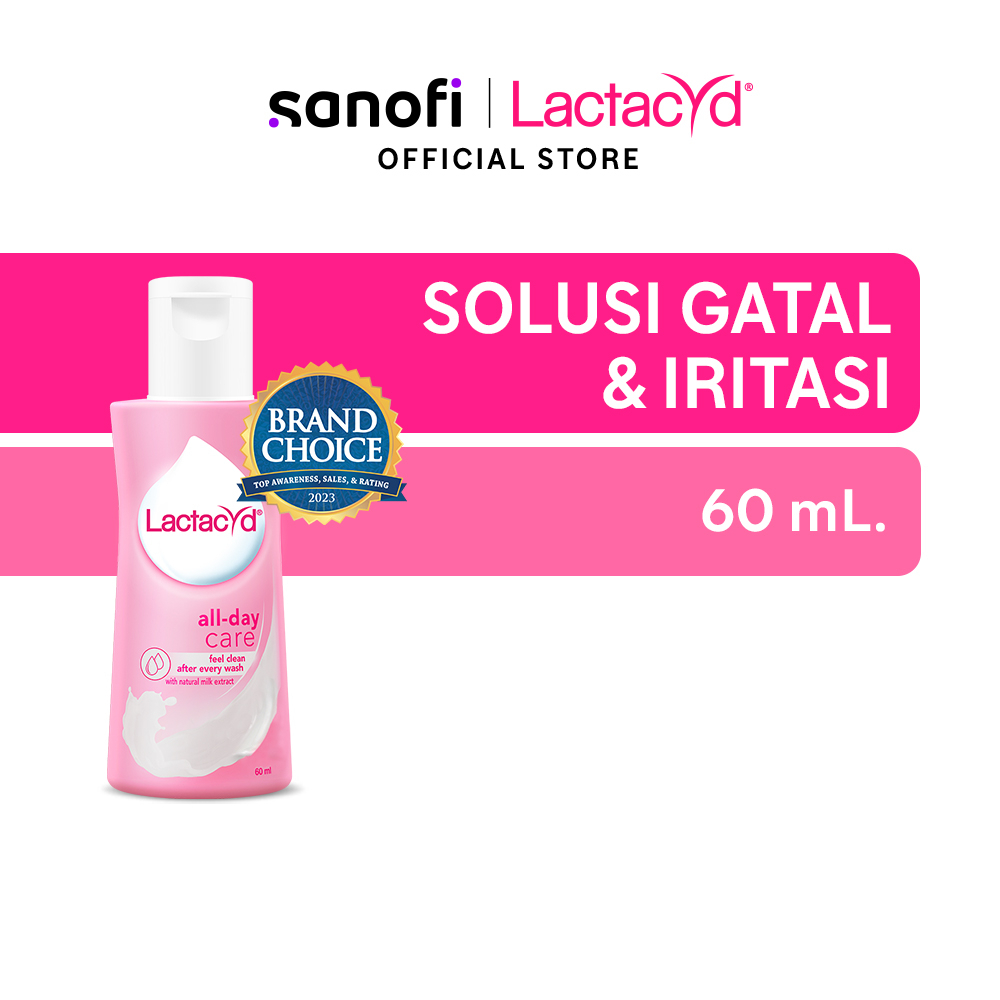 Jual Lactacyd All Day Care Feminine Wash 60mL - Pembersih Kewanitaan ...