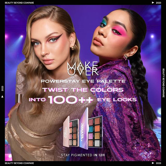 Jual Make Over Powerstay Eye Palette Hall Of Stars & Futurist Gleam ...