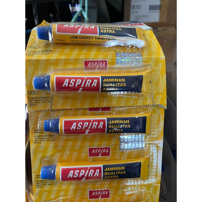 Jual LEM GASKET LEM PAKING PACKING PERPAK MEREK ASPIRA | Shopee Indonesia