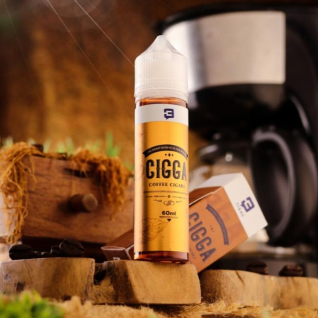 Jual Cigga Coffee Cigars 60ML by Tigac 100% Authentic - Liquid - 3MG ...