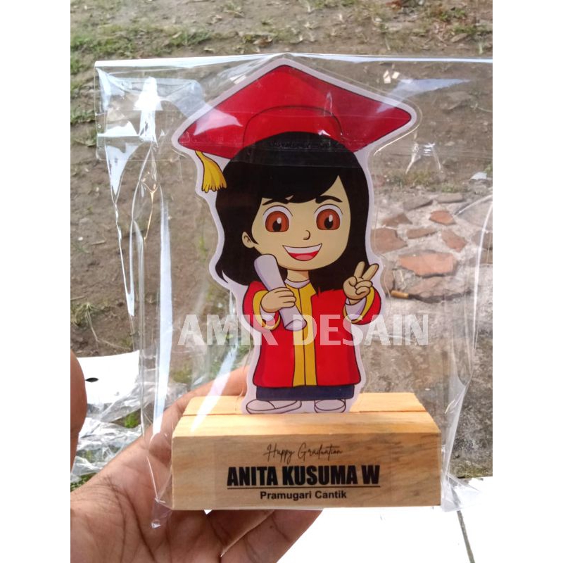 Jual vandel wisuda / vandel akrilik / piala wisuda / piala akrilik ...