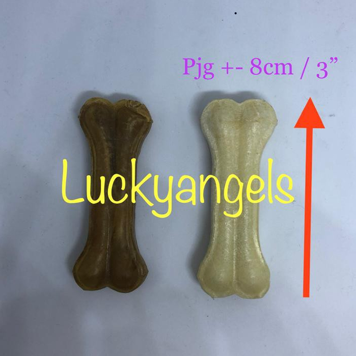 Jual Tulang Pessed Bone 3" Per Pcs - Snack Tulang Gigitan Anjing press ...