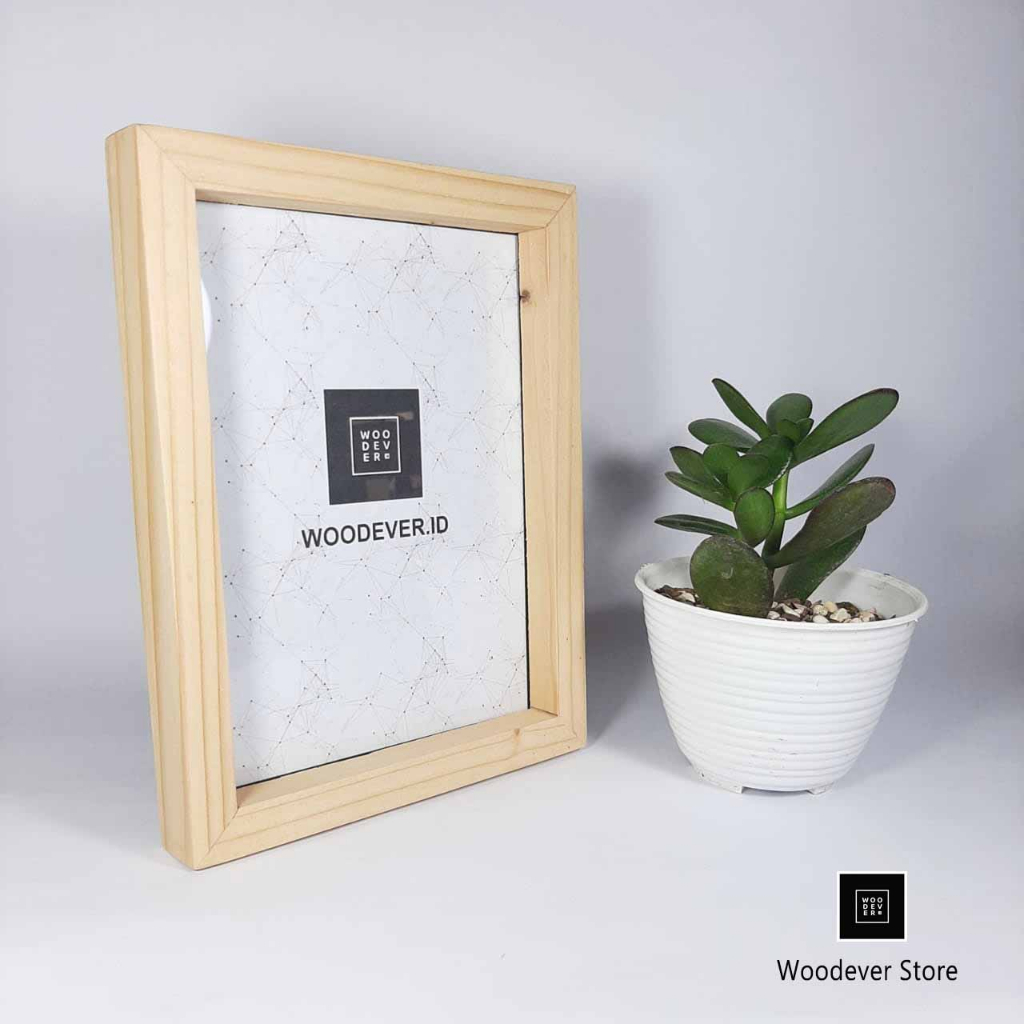 Jual Bingkai Foto 45x30 Pigura Kayu - Frame Foto Dekorasi Rumah (Tanpa ...