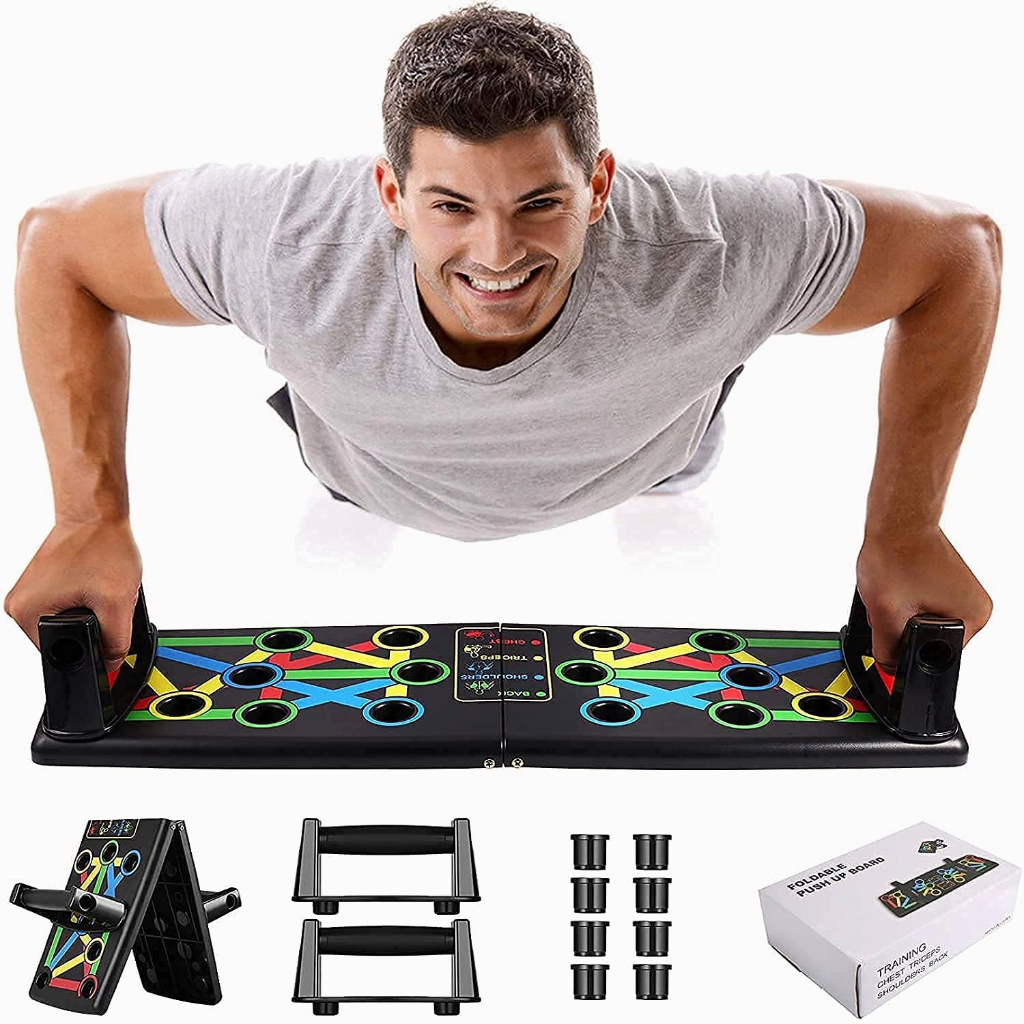 Jual Papan Push Up Board Alat Bantu Olahraga Home Training Gym Fitness ...