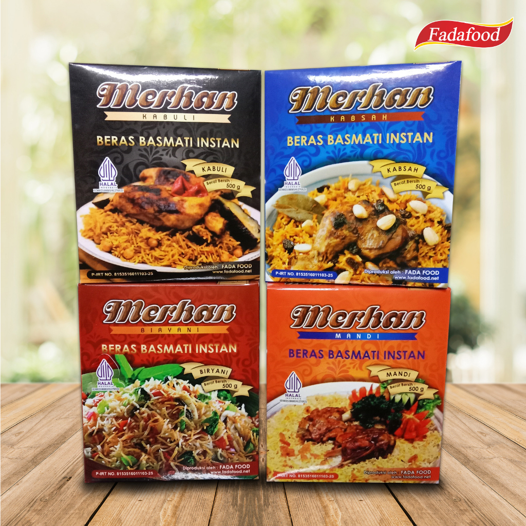 Jual MERHAN BERAS BASMATI INSTAN RASA KHAS TIMUR TENGAH | Shopee Indonesia