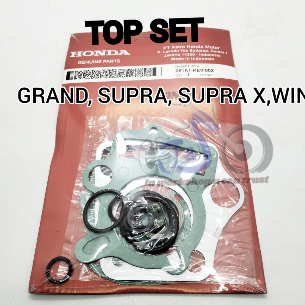 Jual Top Set Supra X XX Astrea Grand Prima Win Honda KEV / GN5 Kualitas sangat bagus , presisi ...