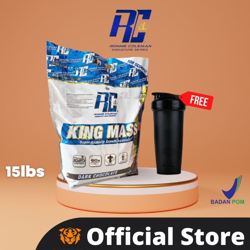 Jual Ronnie Coleman RC King Mass XL 15lbs KingMass Gainer Gain Mass ...