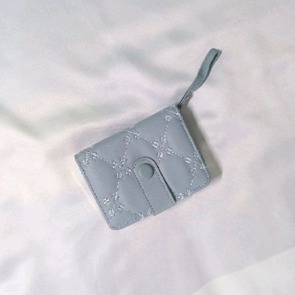 Jual dompet lipat wanita (biru) | Shopee Indonesia