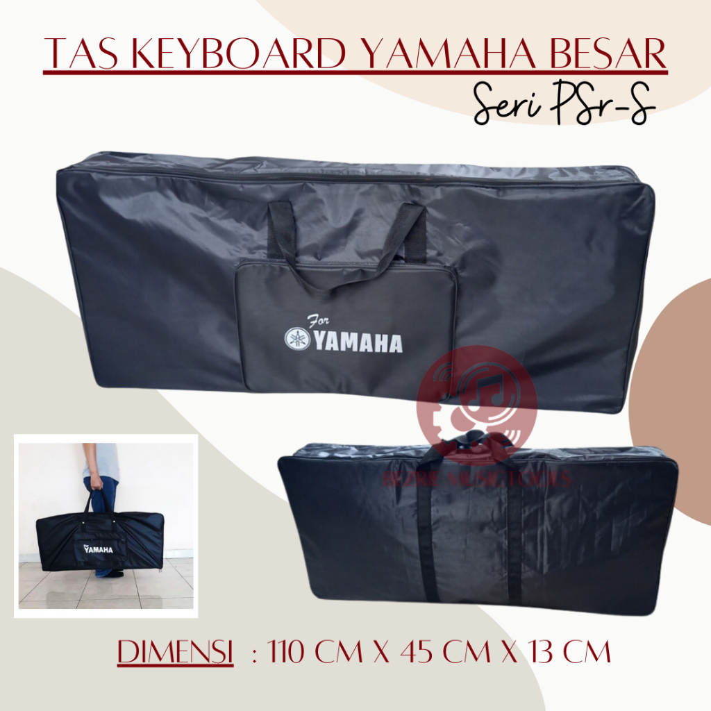 Jual Tas Softcase Keyboard Yamaha Seri Besar Seri PSR S Series Warna ...
