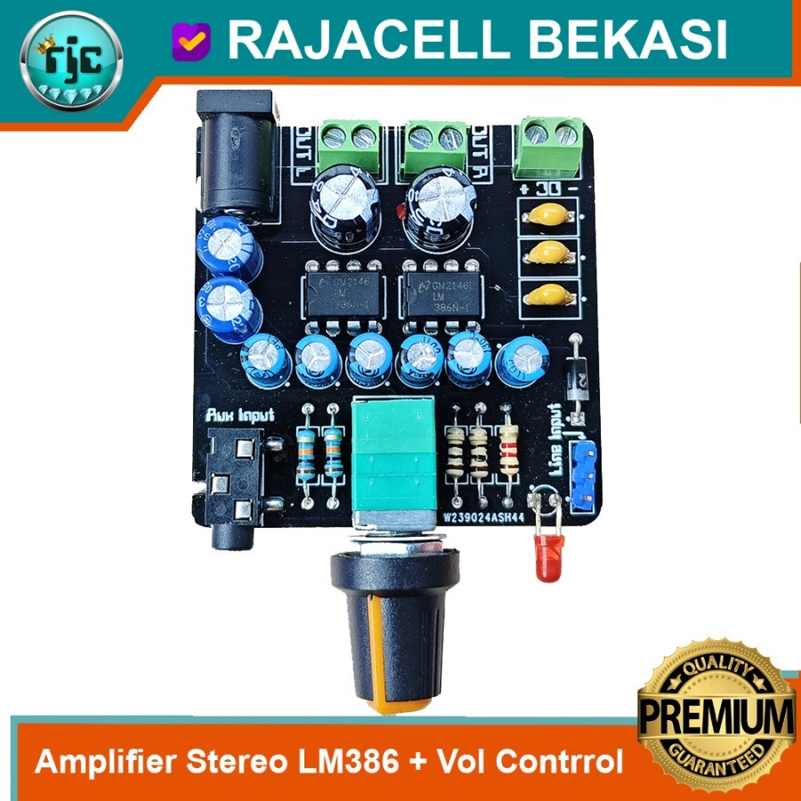 Jual Amplifier LM386 Stereo Audio Power Amplifier Mini Ampli 5V 12V | Shopee Indonesia