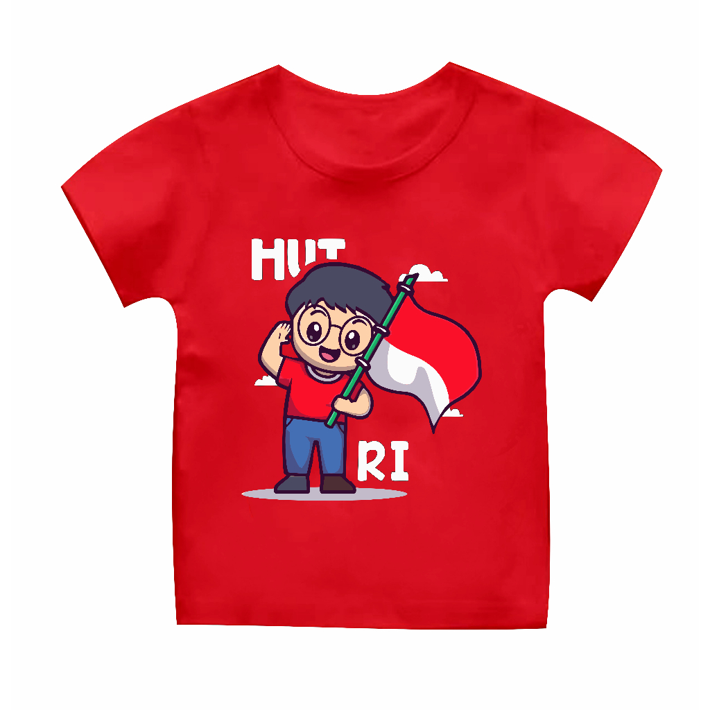 Jual GG Kaos Anak Spesial Edisi Kemerdekaan Hari Ulang Tahun RI Baju Anak HUT RI | Shopee Indonesia