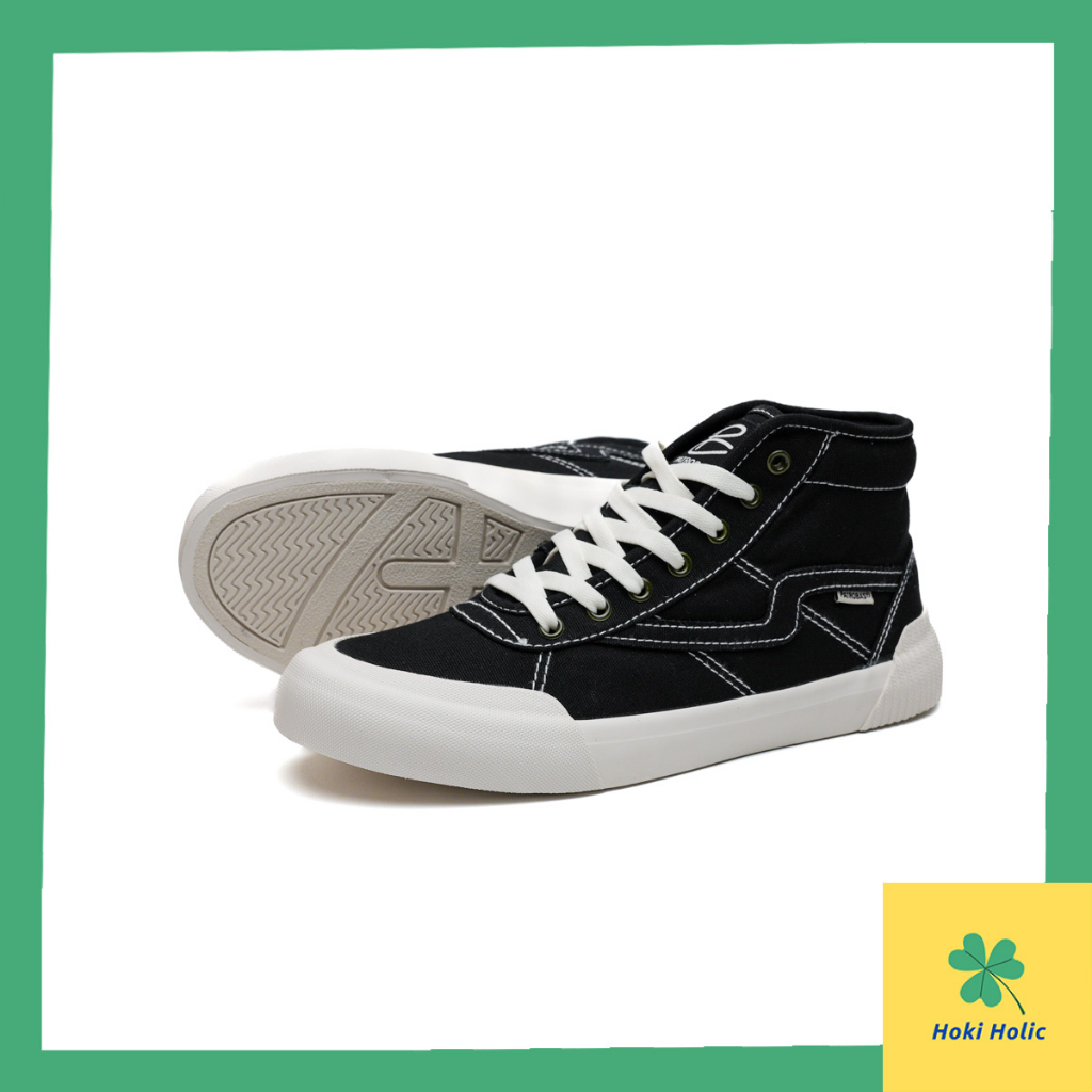 Jual Sepatu Patrobas Equip High Black White | Sneaker Casual Pria ...