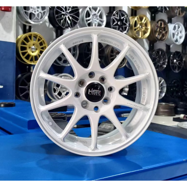 Jual Velg Racing Hsr Indy Ring 15 Lebar 6,5 buat mobil ignis Etios Swift Velg r15 Et42 | Shopee ...