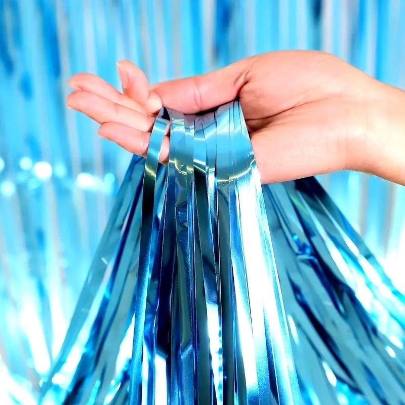 Jual TIRAI FOIL | TIRAI BALON PESTA | Backdrop Rumbai Foil Curtain ...