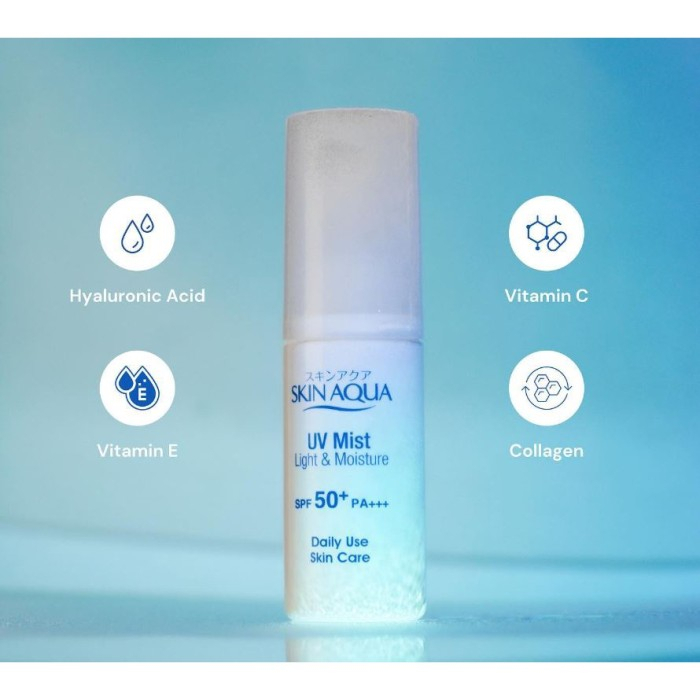 Jual Skin Aqua Uv Mist SPF 50+ PA+++ | Sunscreen Spray | Shopee Indonesia