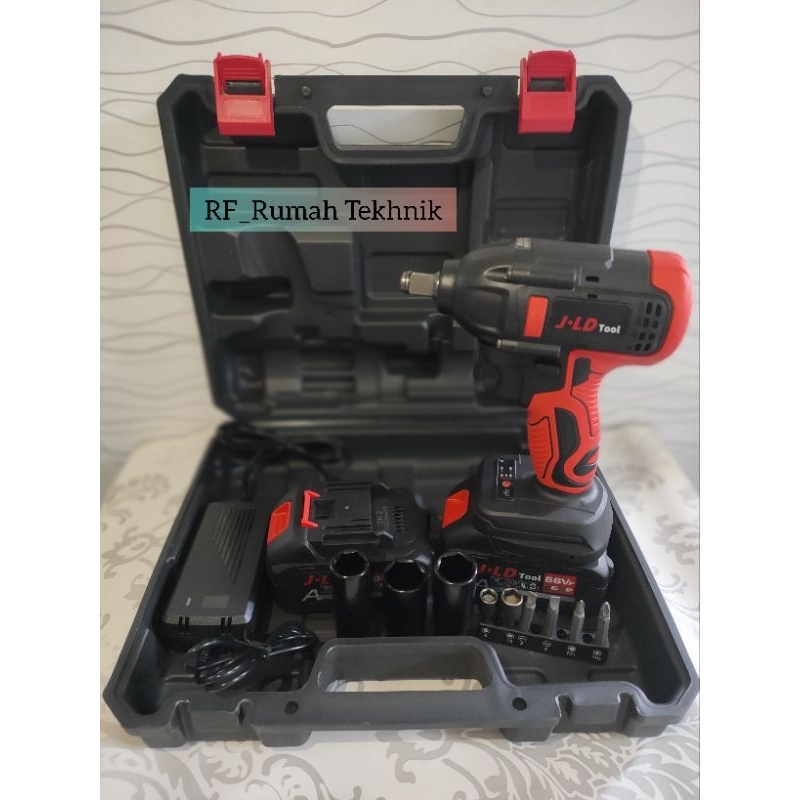 Jual Mesin Impact Pembuka Baut Ban Mobil JLD 350NM Impact Wrench ...