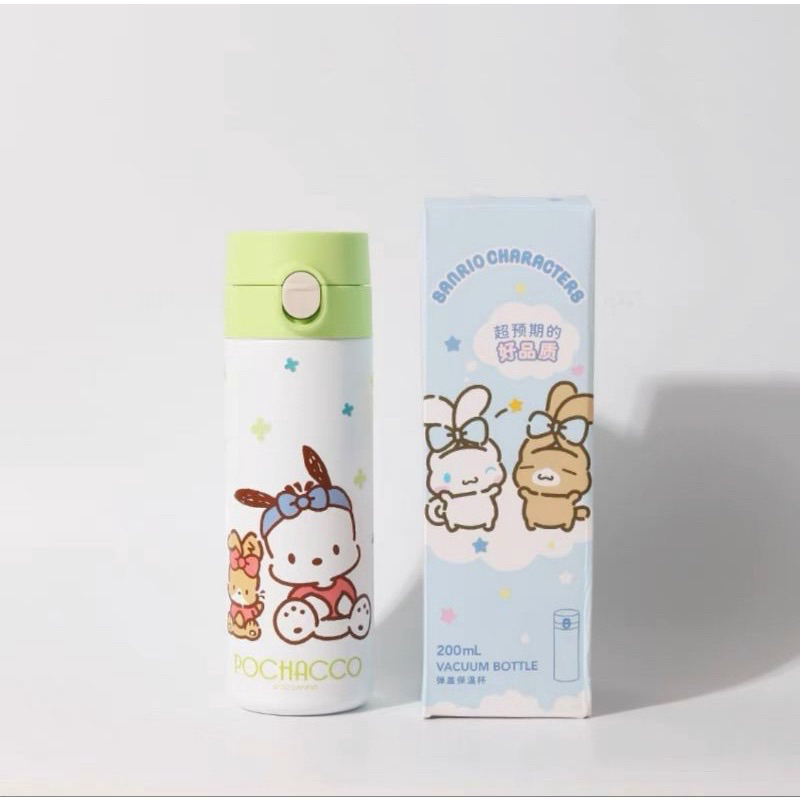 Jual Miniso x Sanrio Botol Minum Termos Thermos Tumbler Botol Vacuum Mini ORI Sanrio Miniso ...