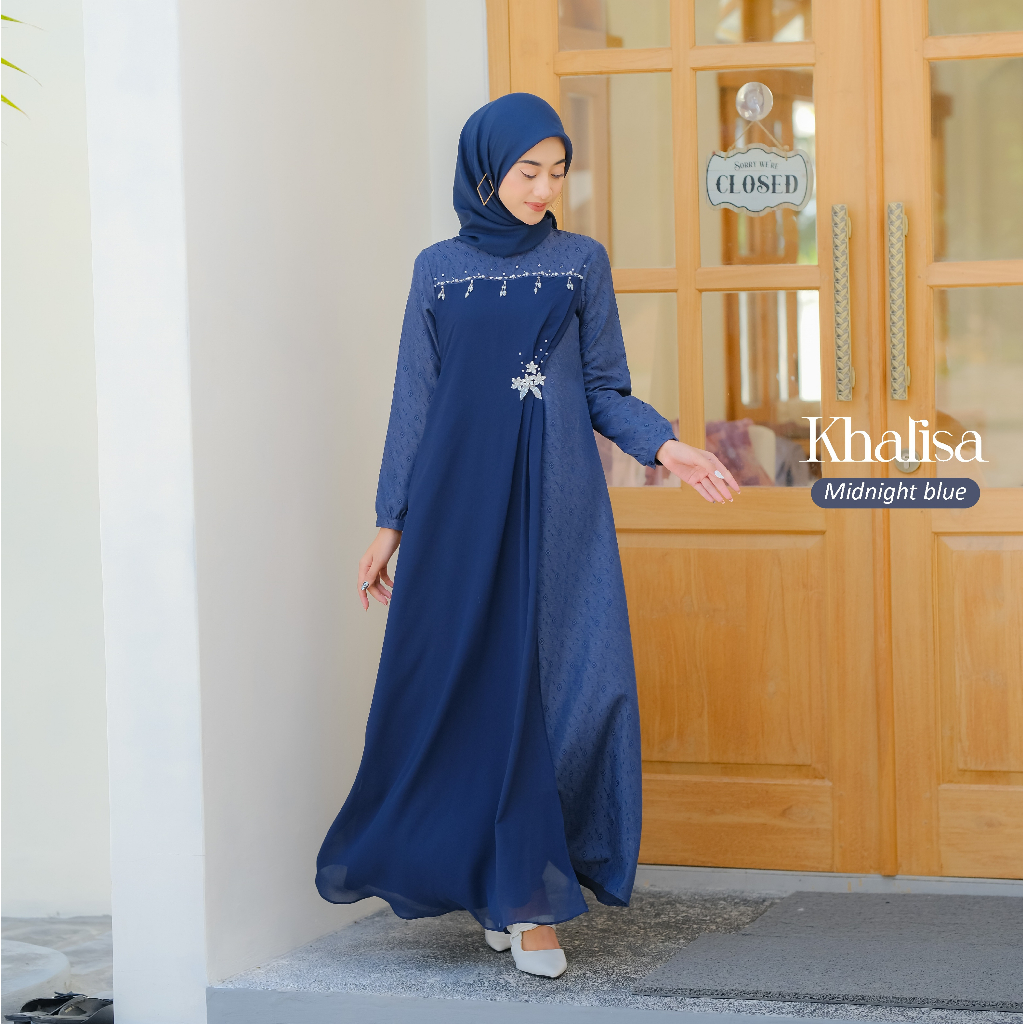 Jual Khalisa Gamis Payet Family Set Premium I (GAMIS SAJA) | Shopee ...