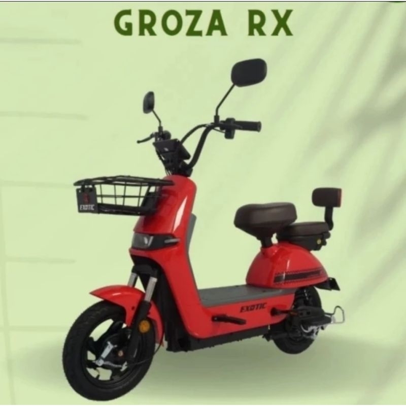 Jual Sepeda Listrik Exotic Groza RX 500watt E Bike | Shopee Indonesia