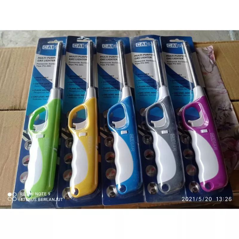 Jual pematik kompor gas merk CAISAR / korek api kompor / lighter ...