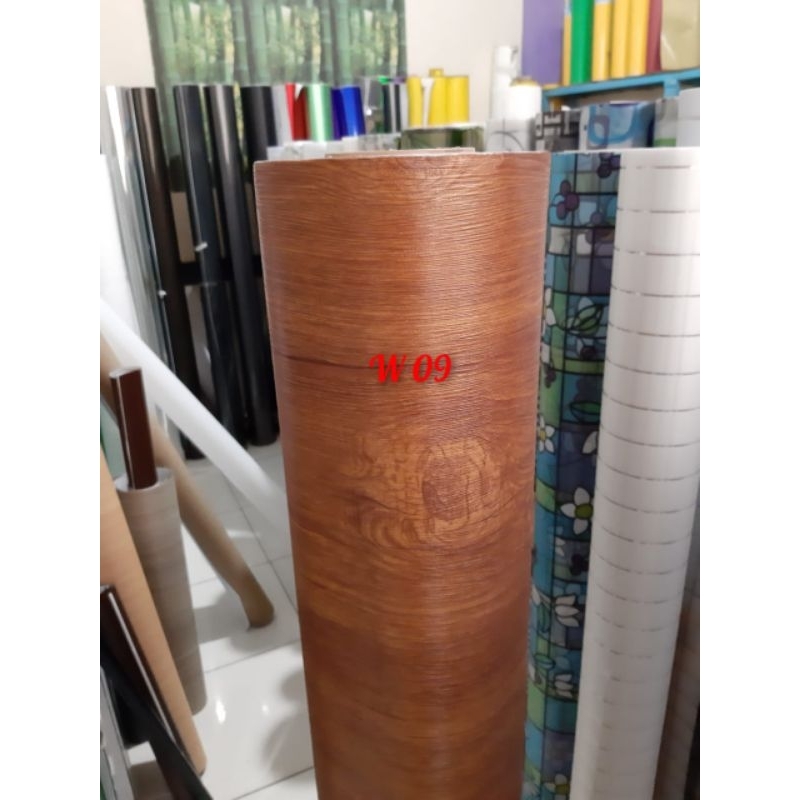 Jual Stiker kayu premium, stiker kayu serat, sticker meja motif kayu ...