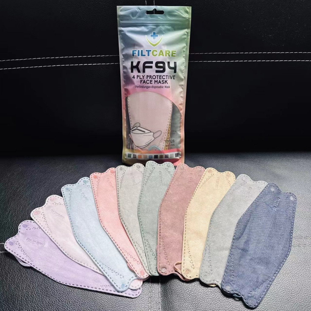 Jual MASKER KF94 FILTCARE MIX WARNA/KF94 KOREA WARNA/KF94 FILT CARE 10 ...