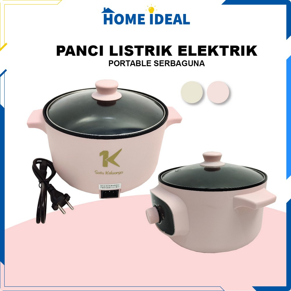 Jual Panci Listrik Eletrik Anti Lengket Portable Serbaguna / Electric ...