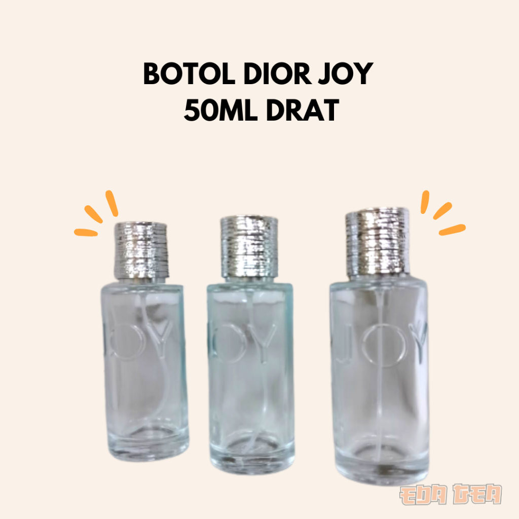 Jual BOTOL PARFUM D10R JOY - 50ML | BOTOL SPRAY - PERLUSIN | Shopee Indonesia