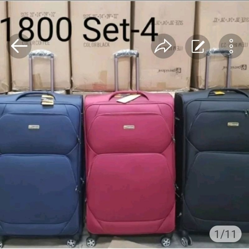 Jual Koper PRESIDENT kain Original 20 inch - 24in - 28inc - KOPER ...