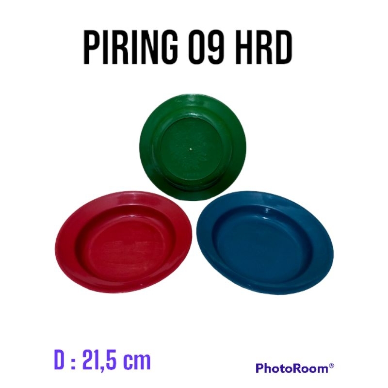 Jual Piring Plastik 09 HRD Piring Makan Piring Hadiah Piring Selamatan(12pcs) | Shopee Indonesia