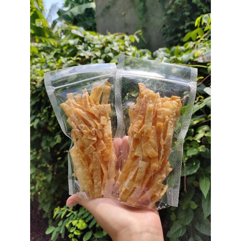 Jual KERIPIK PANGSIT STIK BAWANG GURIH ASIN | Shopee Indonesia