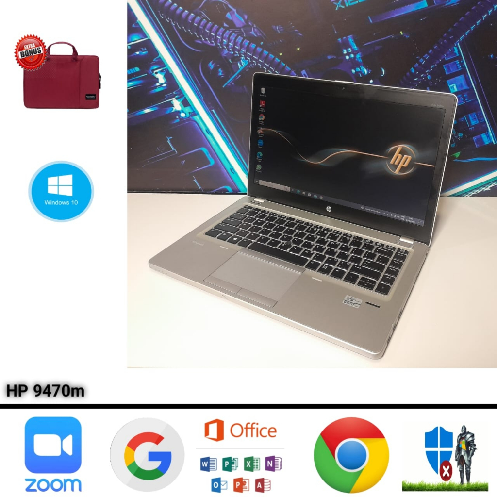 Jual Laptop Hp Elitebook 9470m Core i7 Gen 3 Ram 8GB SSD 256GB ...