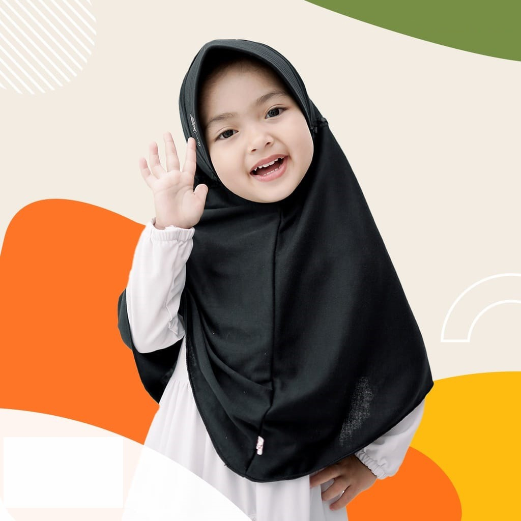 Jual Hijab Anak Sekolah Astri Serut Belakang / Hijab Anak Sekolah ...