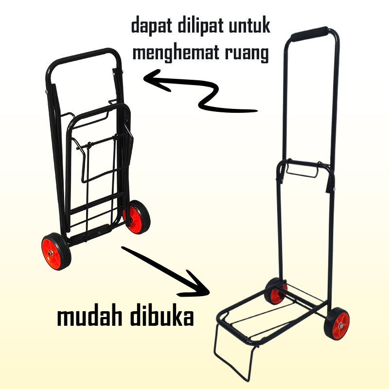 Jual Worldream Troli Trolley Troly Lipat Serbaguna - Trolley Besi Lipat ...