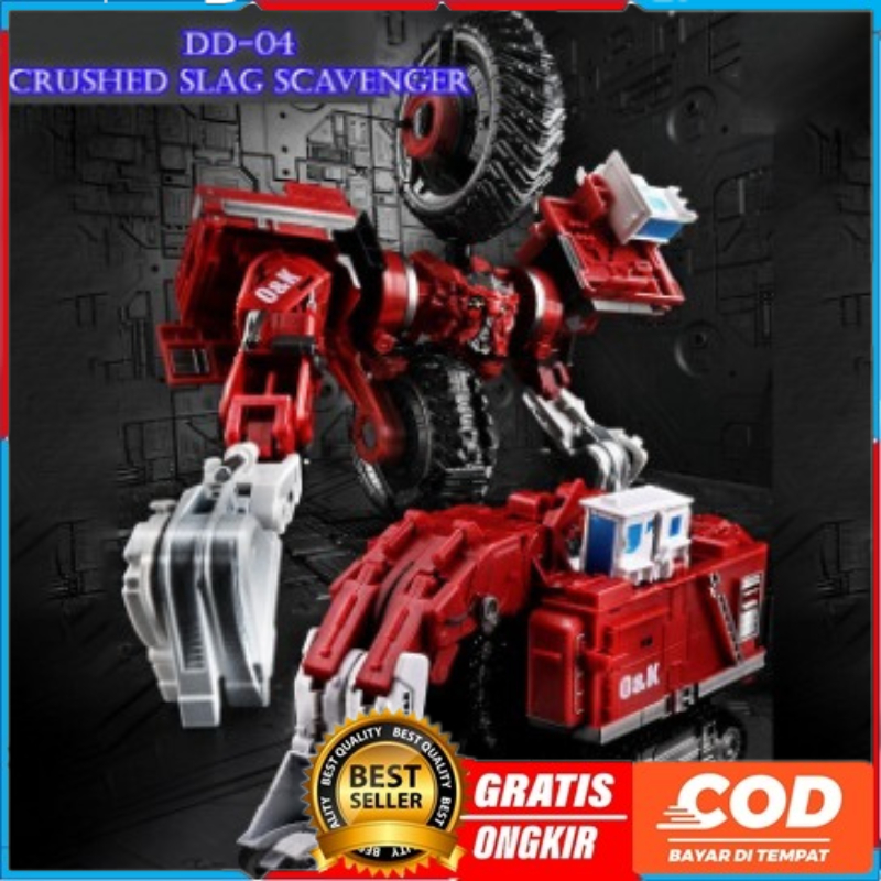 Jual Robot Transformers Deformation Devastator Overload Devil Crab ...